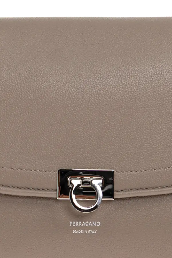 FERRAGAMO Leather Bag "sofia 2026 Medium