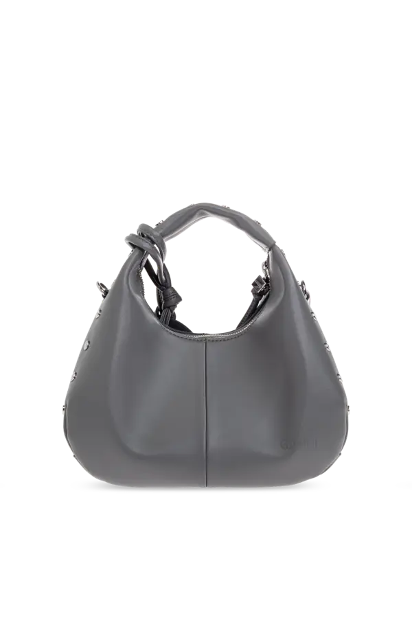 GANNI Eco Leather Bag Finished With Studs