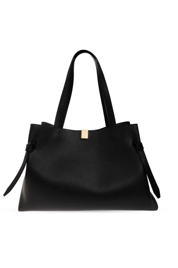 Yuzefi Leather ‘gyoza’ Bag - Black