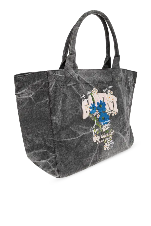 GANNI Bag With Colorful Embroidery