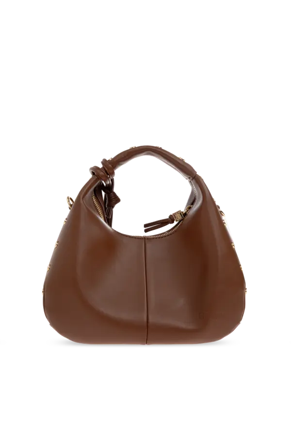 GANNI Eco Leather Bag Finished With Studs