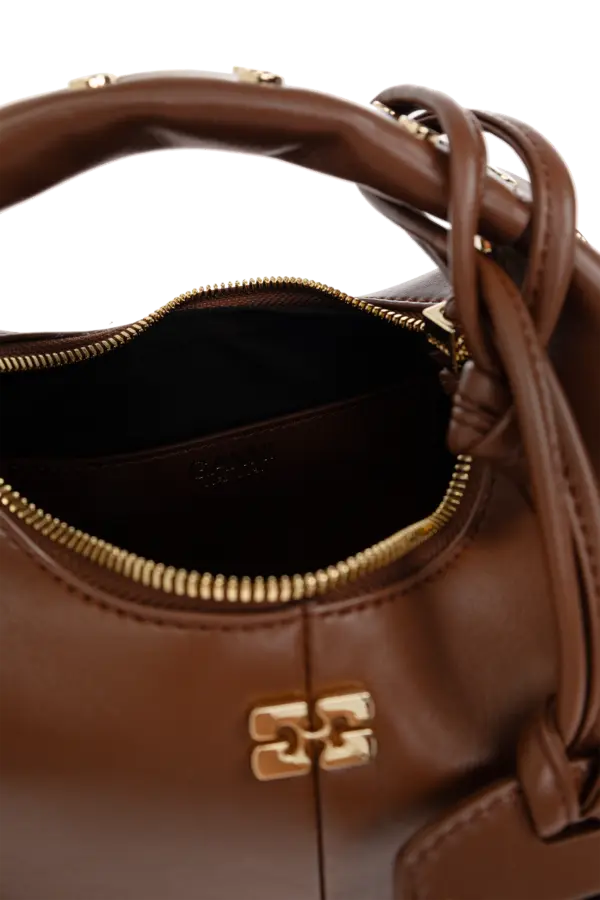 GANNI Eco Leather Bag Finished With Studs