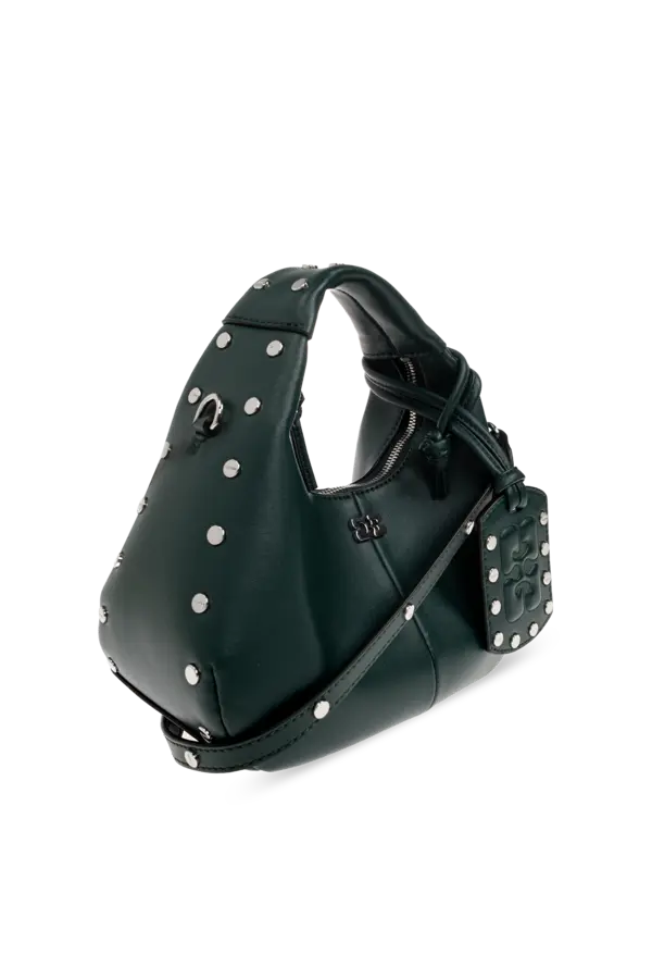 GANNI Eco Leather Bag Finished With Studs