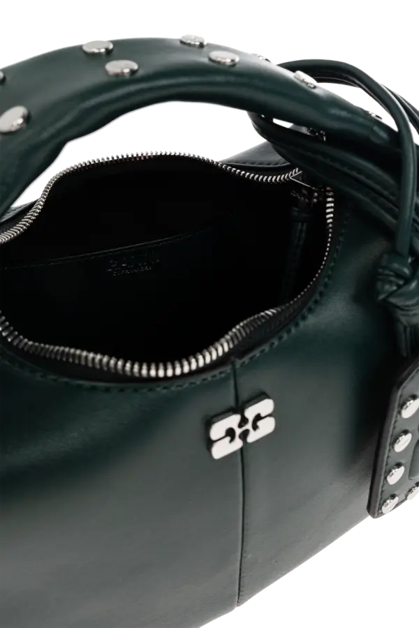 GANNI Eco Leather Bag Finished With Studs