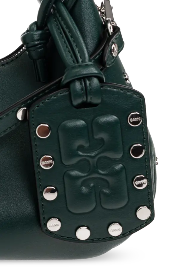 GANNI Eco Leather Bag Finished With Studs