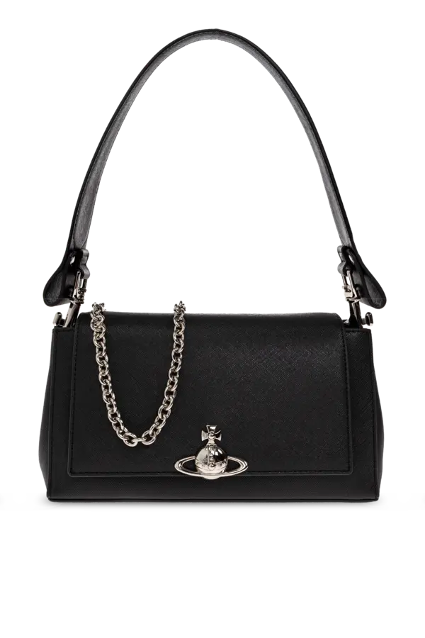VIVIENNE WESTWOOD Hazel Medium Bag - Black