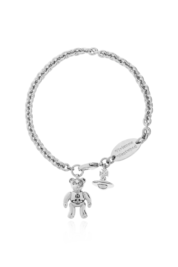 VIVIENNE WESTWOOD Ruby Small’ Bracelet - Silver