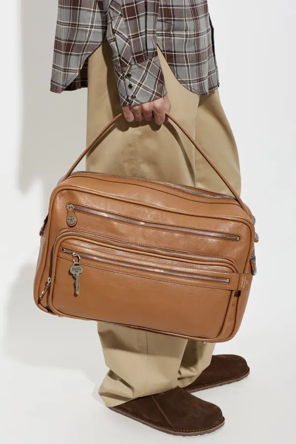 Acne Studios Camero" Leather Bag - Brown