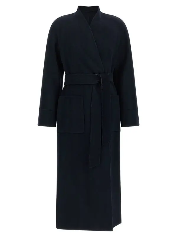 Max Mara Nodo' Reversible Coat - Multicolor