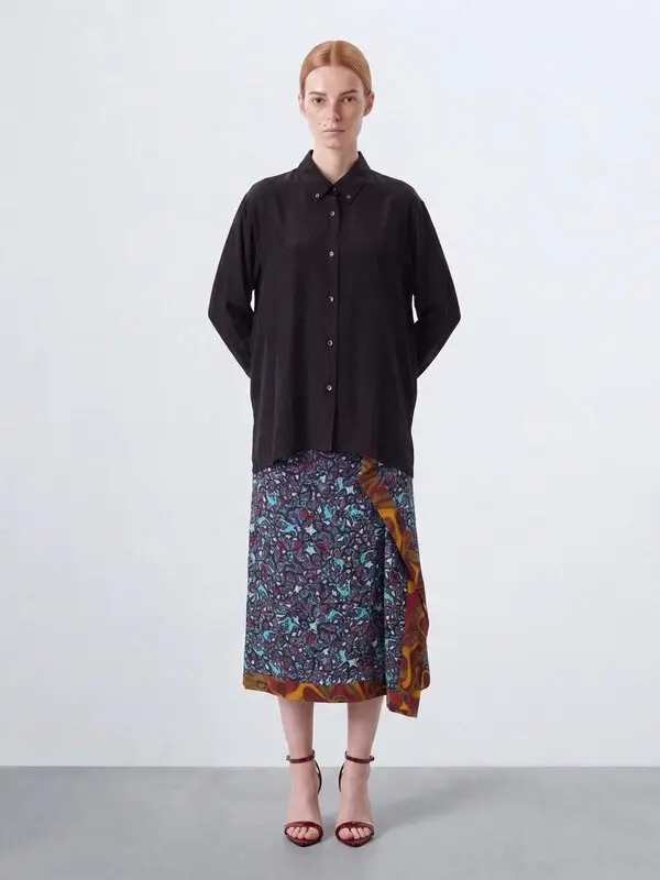 Dries Van Noten Cheers Viscose Shirt