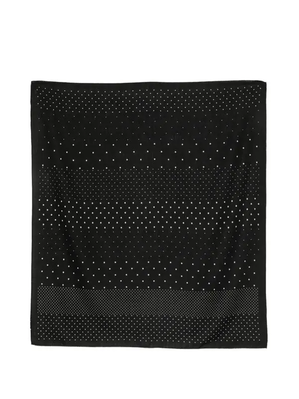 Destin Scarf 90x90 Cm "judy Carre Random Dots - Black