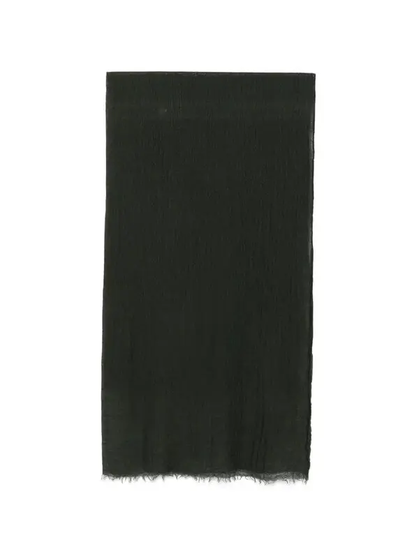 Destin Scarf Wool Cashmere "giglio Mega 140x180 Cm - Green
