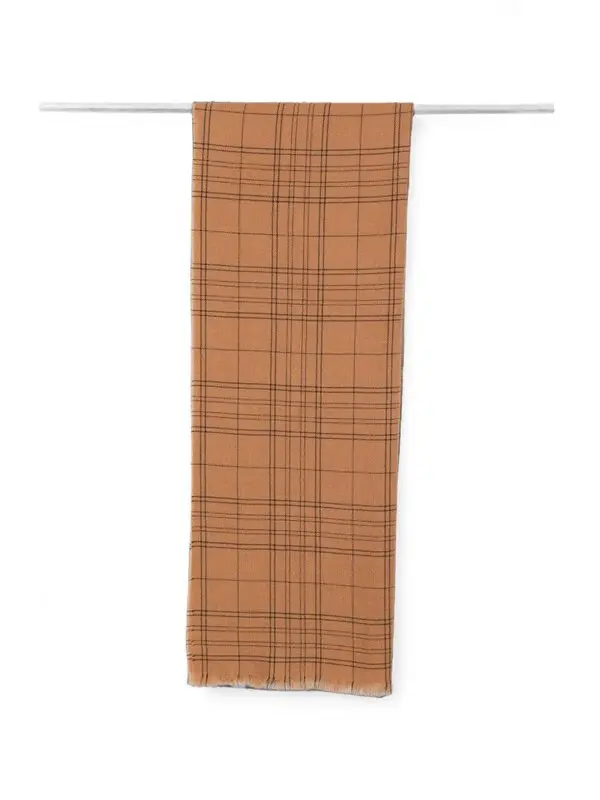 Destin Scarf Over Print "labra Stola 70x180 Cm - Gray