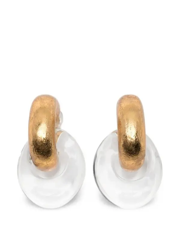 MONIES Earrings Gold 'havana