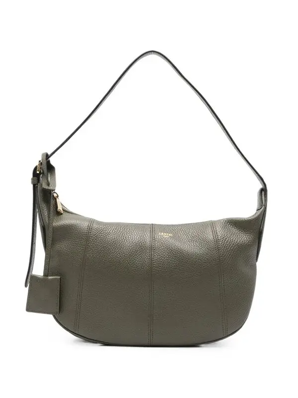 LANCEL Shoulder Bag Zip Hobo "victorie Medium