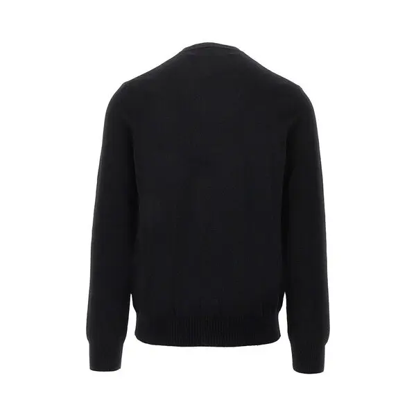 Play Comme Des Garcon Heart Patch Crewneck Cardigan