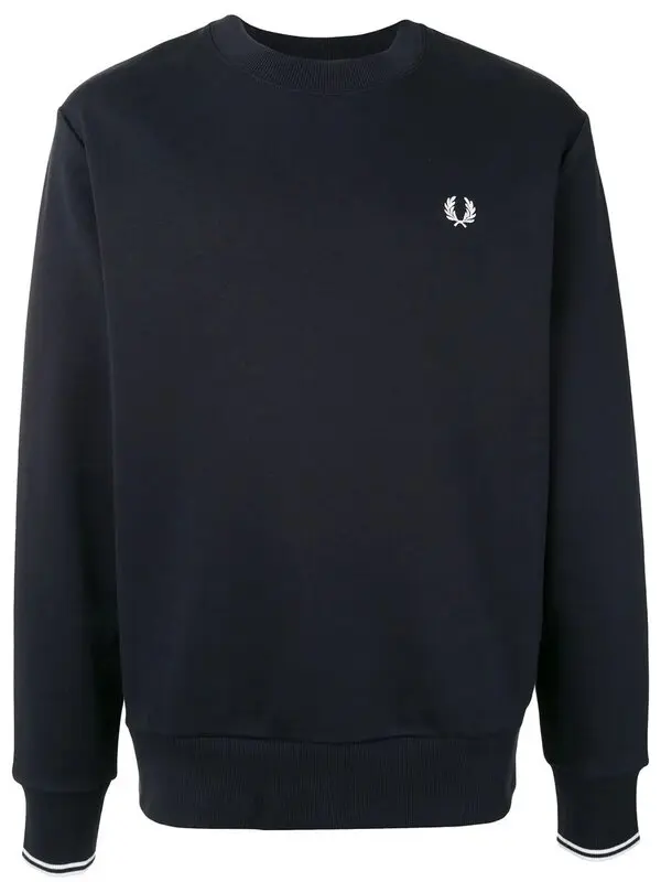 Fred Perry Crew Neck Sweatshirt - Blue
