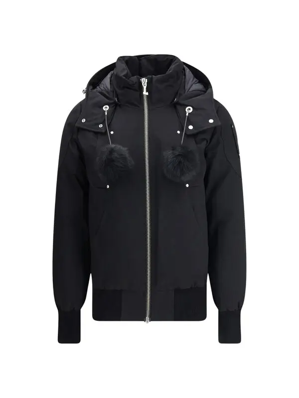 Moose Knuckles Debbie Bomber Jacket - Black