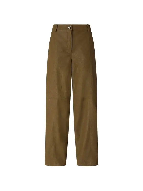 Pinko Wide-leg Trousers With Textured Finish