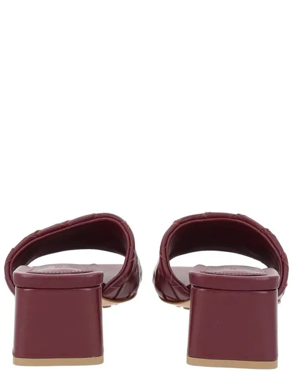 Bottega Veneta Woven Leather Slides - Multicolor