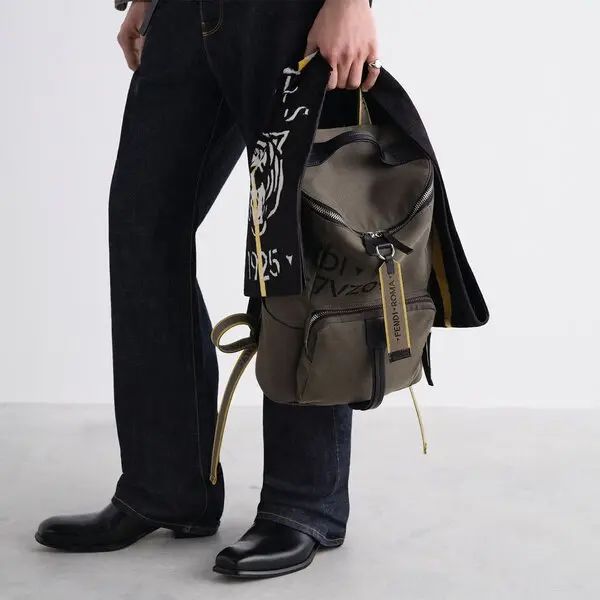 Fendi Tourist Backpack - Green