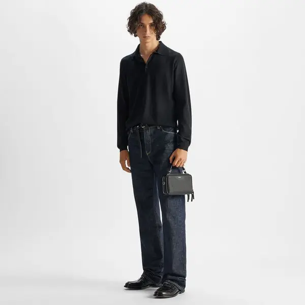 Fendi Slim-fit "5-pocket" Jeans In Regenerated Cotton Denim - Blue