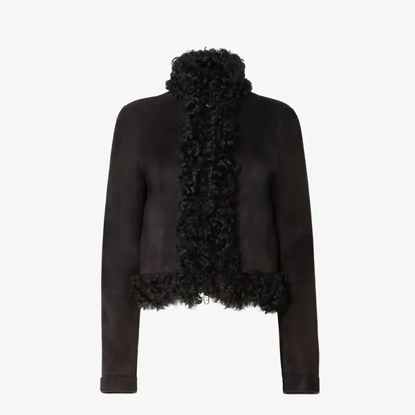 Fendi Lambskin Blouson - Black