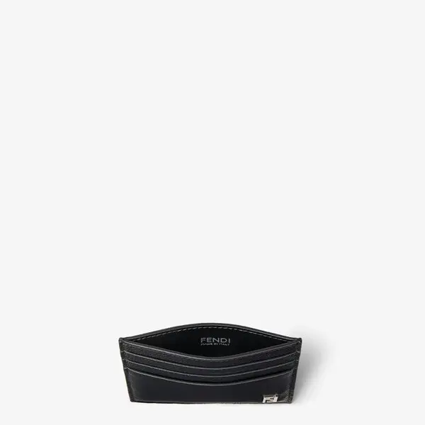 Fendi Ff Card Holder - Black