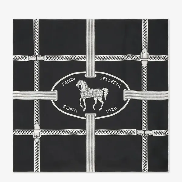 Fendi Selleria Foulard - Black