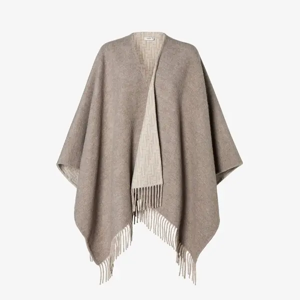 Fendi Poncho - Grey
