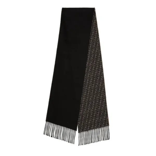Fendi Ff Scarf - Brown