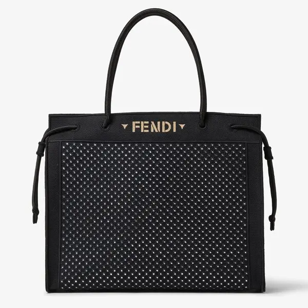 Fendi Large Magic Shopper Bag - Black