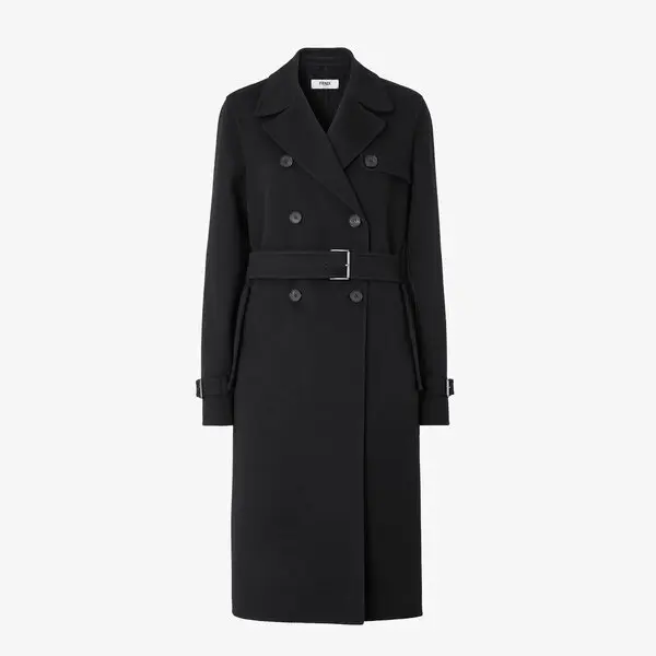 Fendi Trench Coat - Black