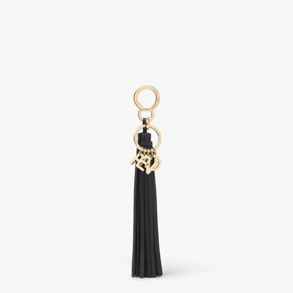 Fendi Letters Charm - Black