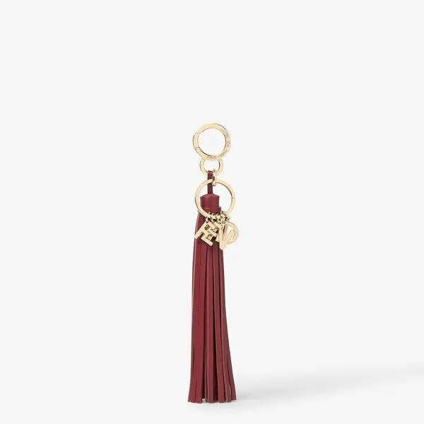 Fendi Letters Charm - Red