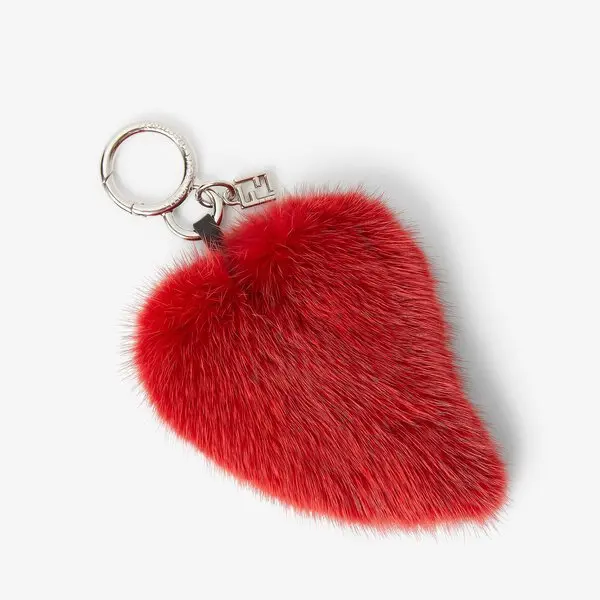 Fendi Heartbeat Charm - Red