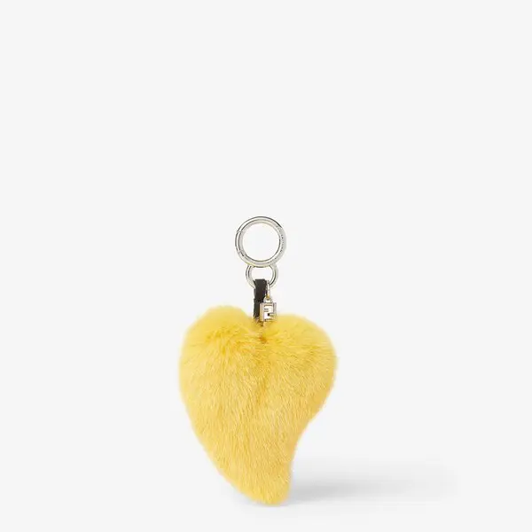 Fendi Heartbeat Charm - Yellow