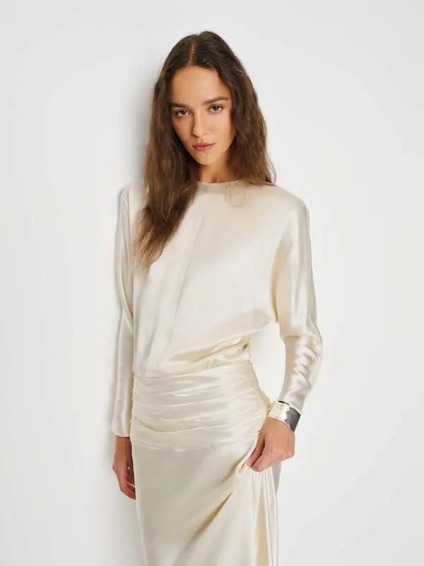 REFORMATION Esmee Silk Dress