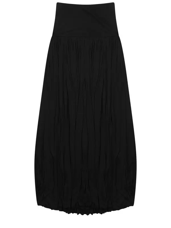 TOTEME Midi Skirt - Ebony