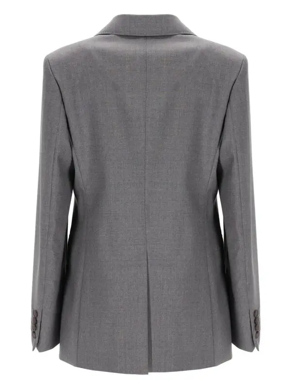Max Mara Single-breasted Blazer - Gray