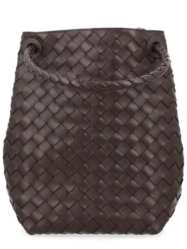 Bottega Veneta Small Andiamo Bucket Bag - Brown