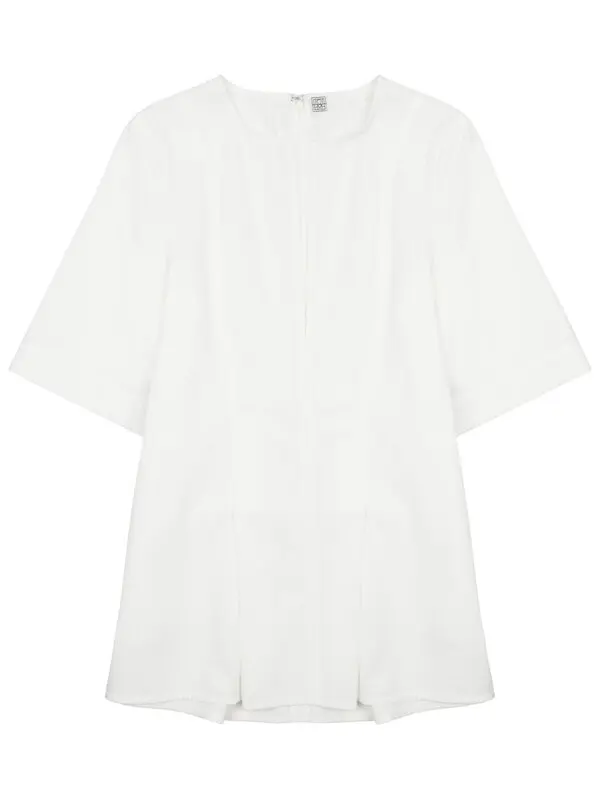 TOTEME Blusa Plissettata Con Scollo A V