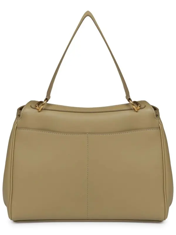 Balenciaga Rodeo Small Leather Top Handle Bag - Cream