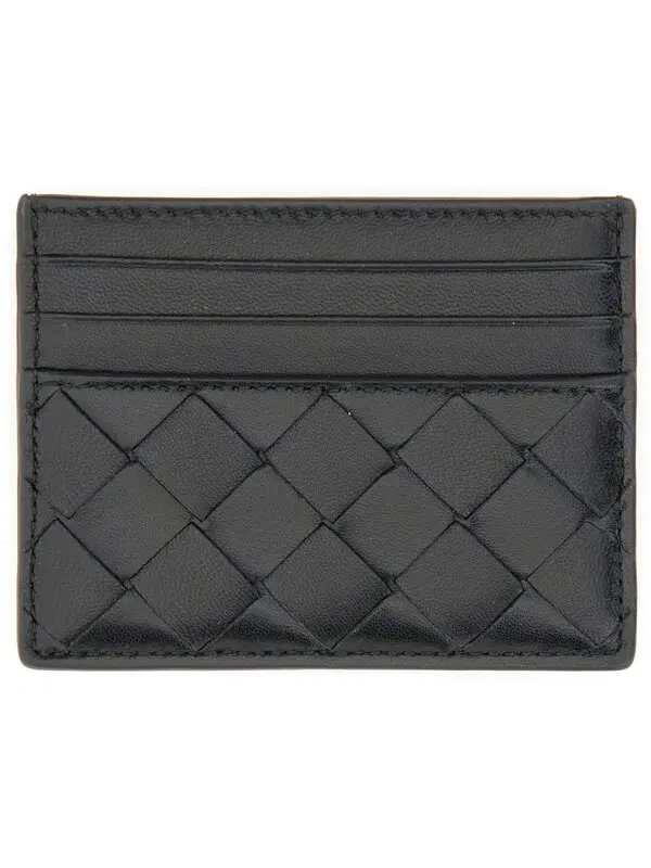 Bottega Veneta Woven Leather Card Case