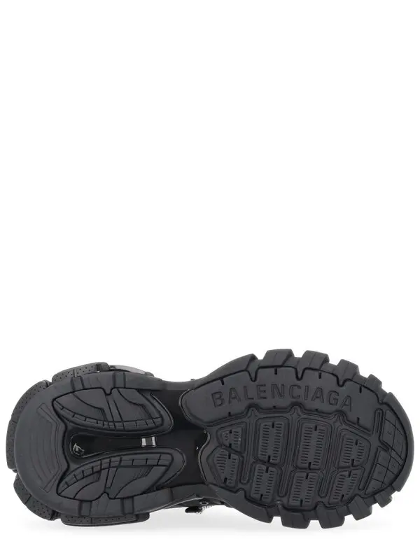 Balenciaga Track Trail Lace Up Sneakers - Black