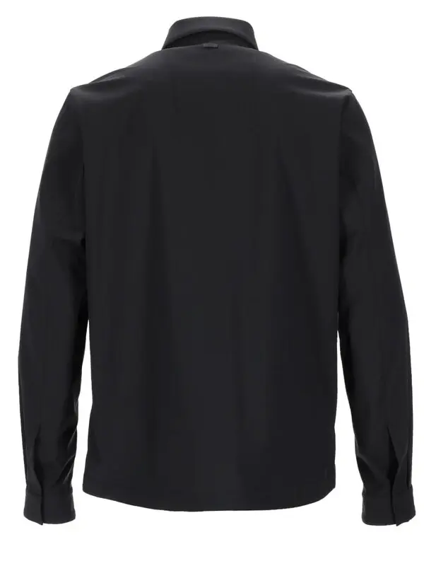 Herno Overshirt In Misto Lana