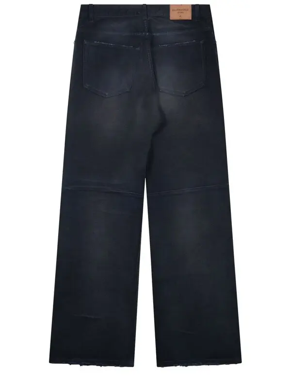 Balenciaga Jeans With Knee Bend