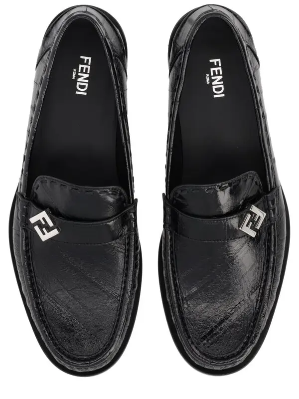 Fendi Missina Loafers - Black