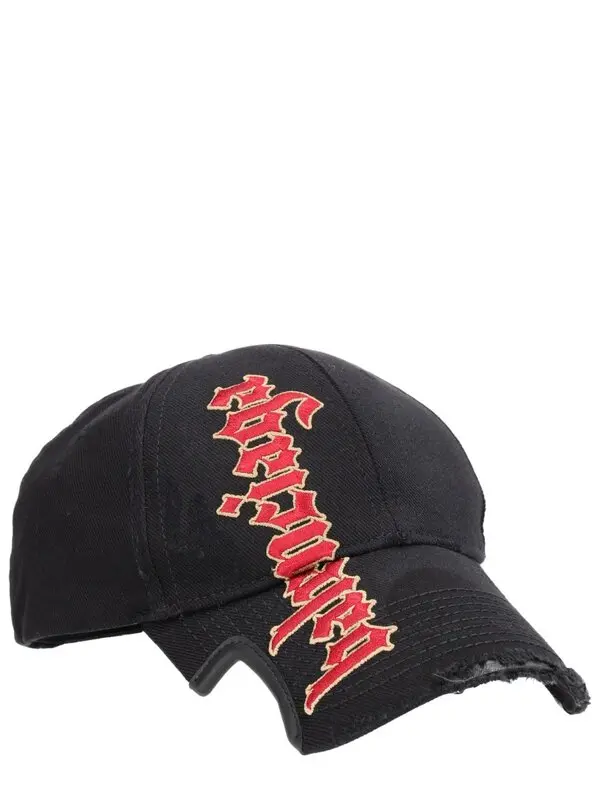 Balenciaga No Closure Gothic Placement Hat