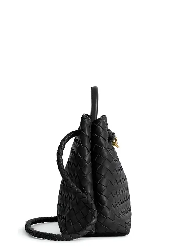 Bottega Veneta Let's Go Medium Bag - Black